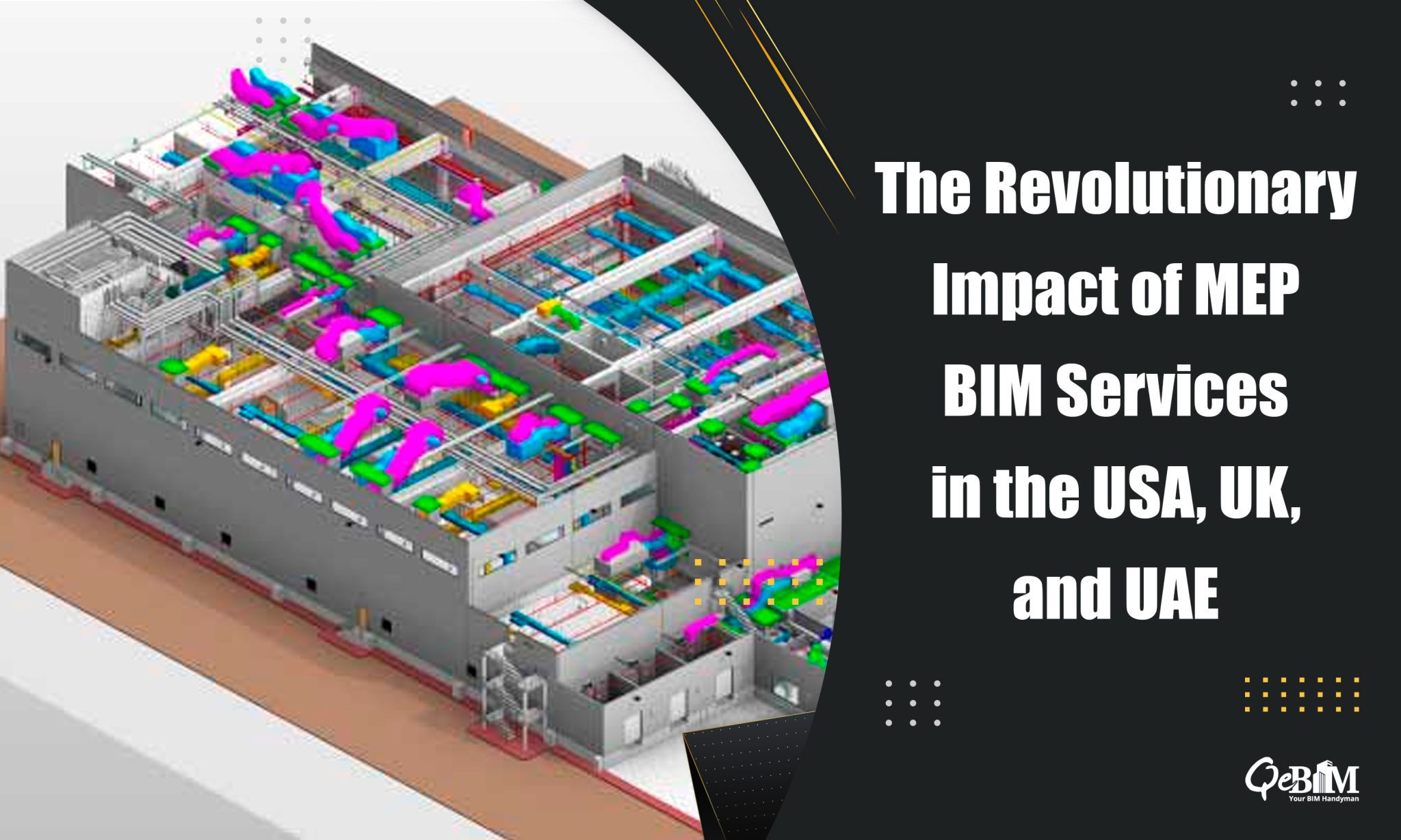Revolutionary Impact of MEP BIM Services in the USA, UK, & UAE